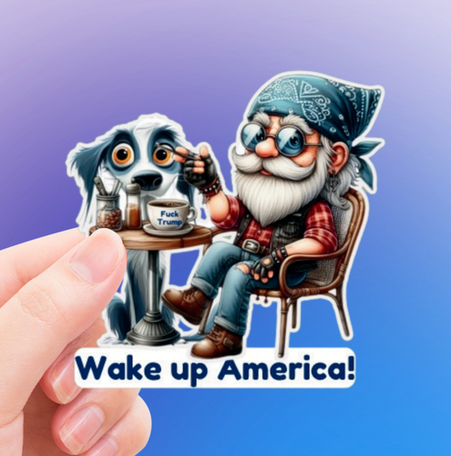 Anti Trump anti MAGA political sticker or magnet | eBay