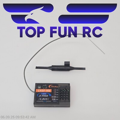 Corona RC C4SF-HV 2.4GHz S-FHSS, 4 Channel Receiver | eBay