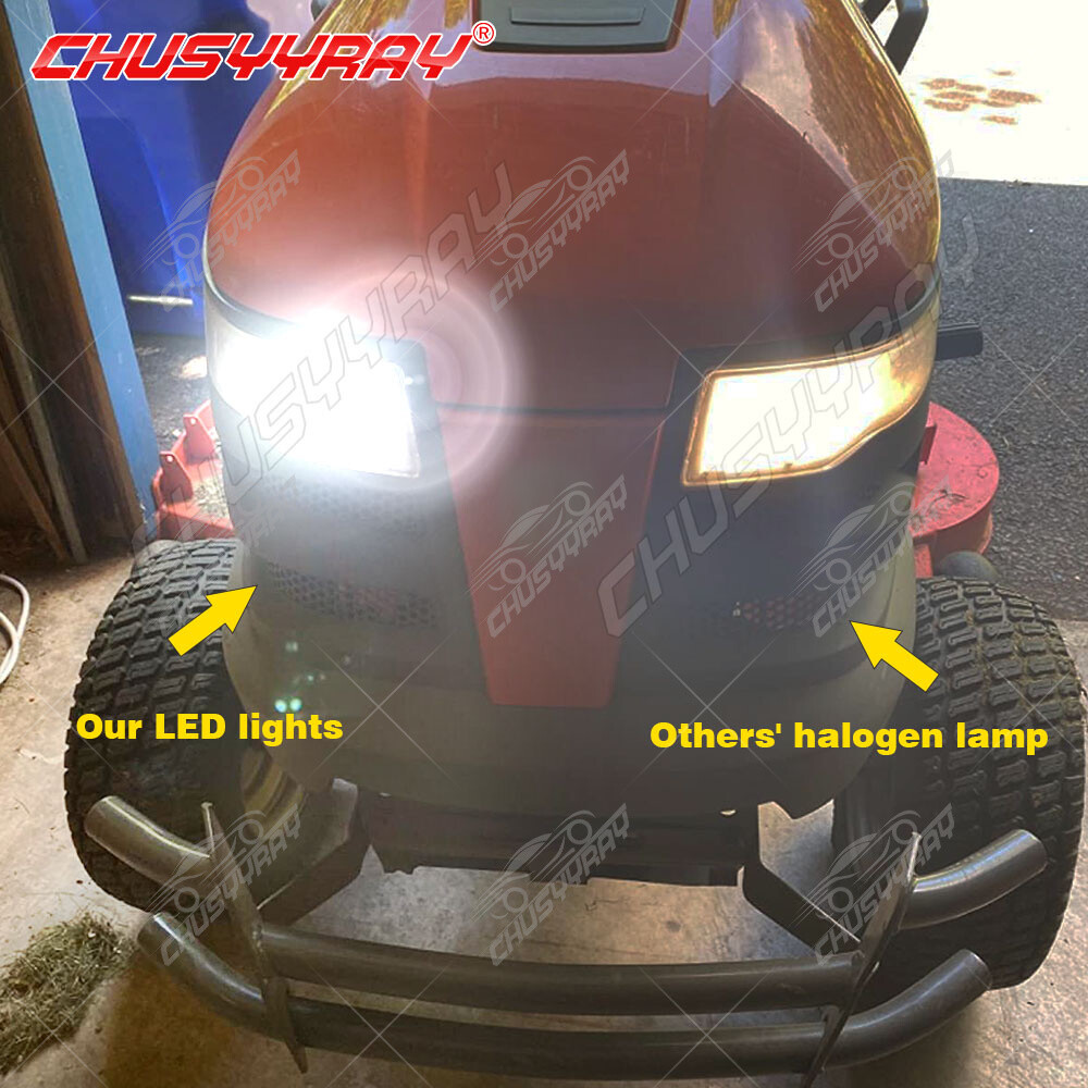 Bright LED Headlight Bulbs For Deere 1023E 1025R 1026R R136239 work ...