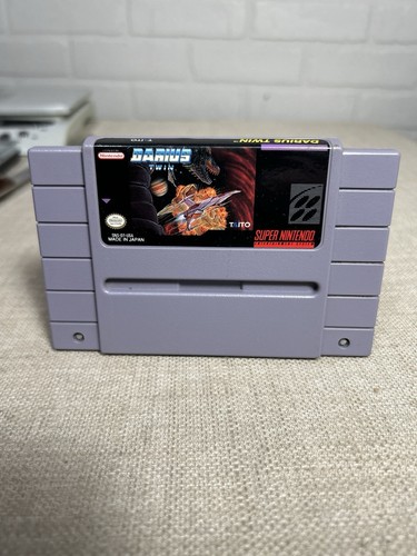 Darius Twin - Super Nintendo SNES - Tested - Authentic | eBay