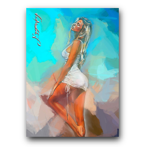 Nata Lee #10 Art Card Limited 34/50 Edward Vela Signed (Celebrities ...