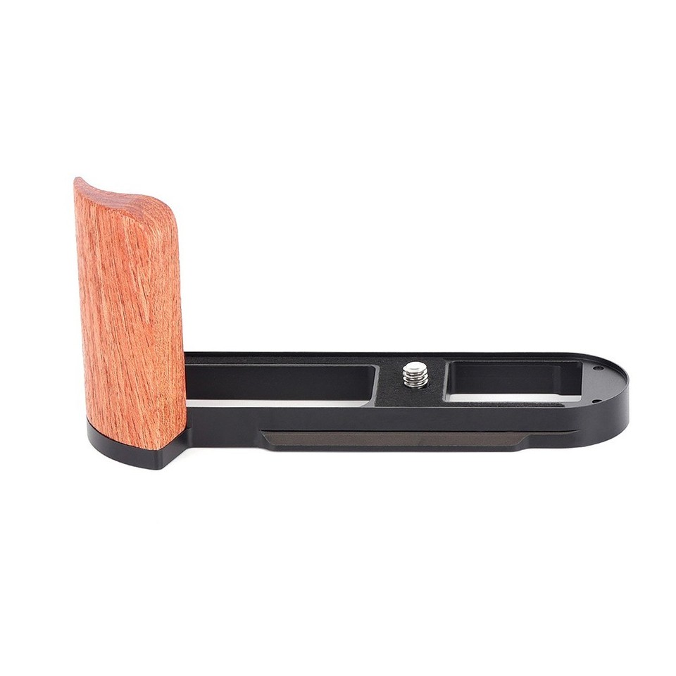 For Q2 Wooden Hand Grip with L Plate Natural Walnut and Rosewood Finish ...