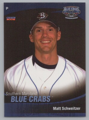 Matt Schweitzer 2008 Choice Southern Maryland Blue Crabs Atlantic ...