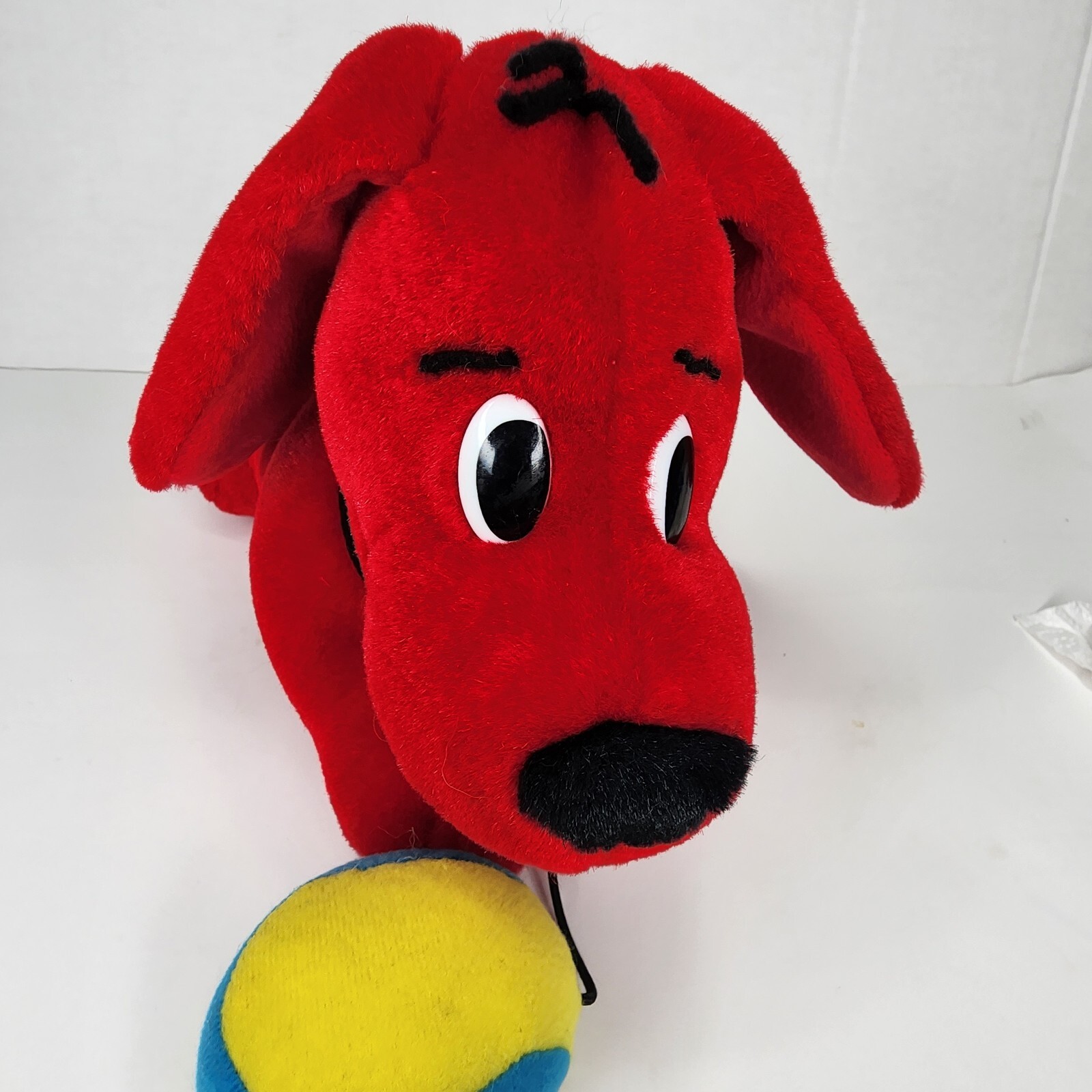 Scholastic Clifford The Big Red Dog Plush With Ball Stuffed Animal 12 ...