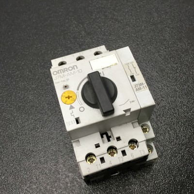 Omron J7M-AM-10 Motor Protection Circuit Breaker W/ J73M-AM-11 Aux ...
