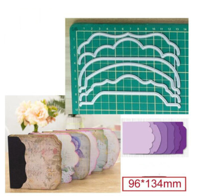 Page Decorative Edges Curves Metal Cutting Dies Scrapbooking Stencil ...