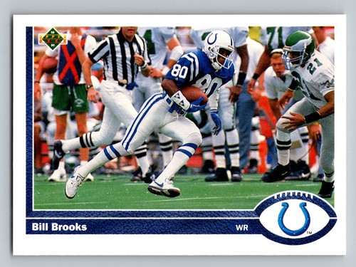 1991 Upper Deck #159 Bill Brooks Indianapolis Colts | eBay