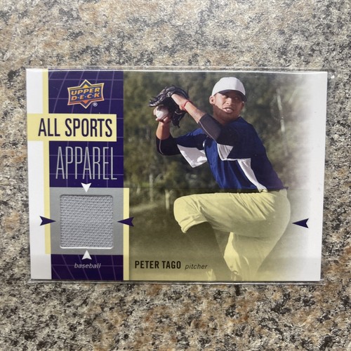 2011 Upper Deck World of Sports - All-Sport Apparel Peter Tago #AS-PT ...