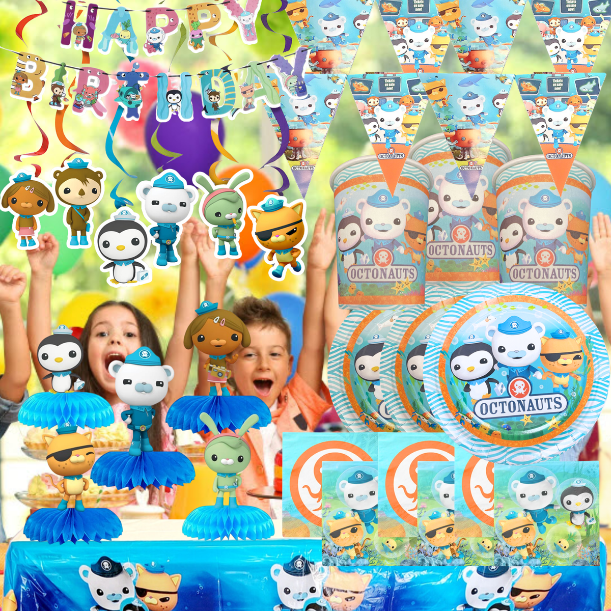 Baby Octonauts Birthday Supplies Octonauts Party Decorations