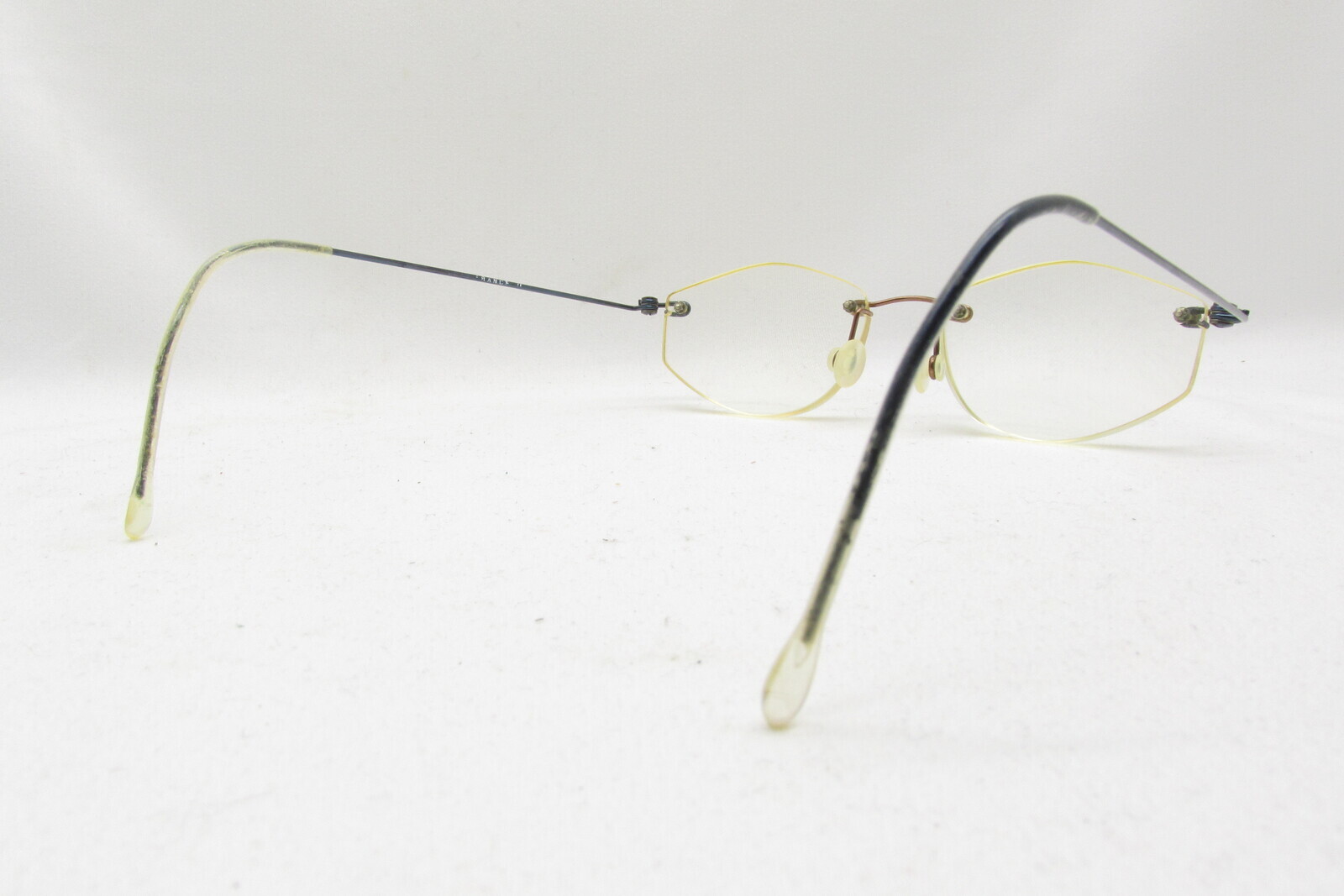 MINIMA RIMLESS SPORTS WRAP EYEGLASSES FRAMES FRANCE 46-130 114197 | eBay