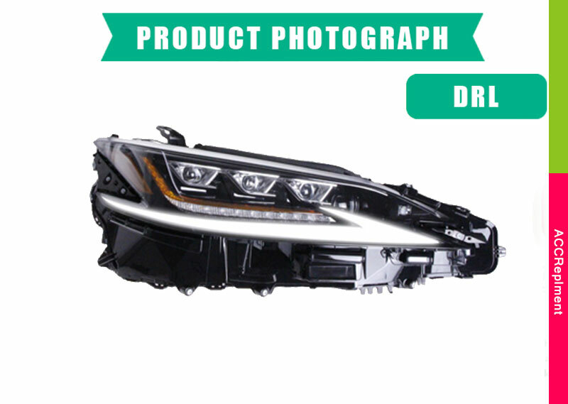For Lexus ES Headlights 2018-2021 FULL LED Projector LED DRL Sequential ...
