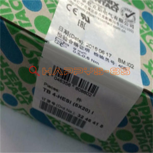 50PCS Phoenix Contact TB 4-HESI (5X20) I 3246418 Fuse Terminal Block ...