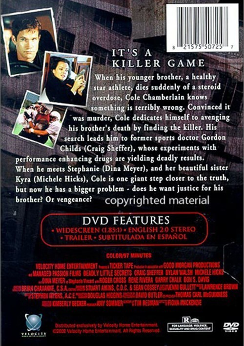 Deadly Little Secrets (DVD 2003) Roger Cross, Gary Chalk, Rene Rivera ...