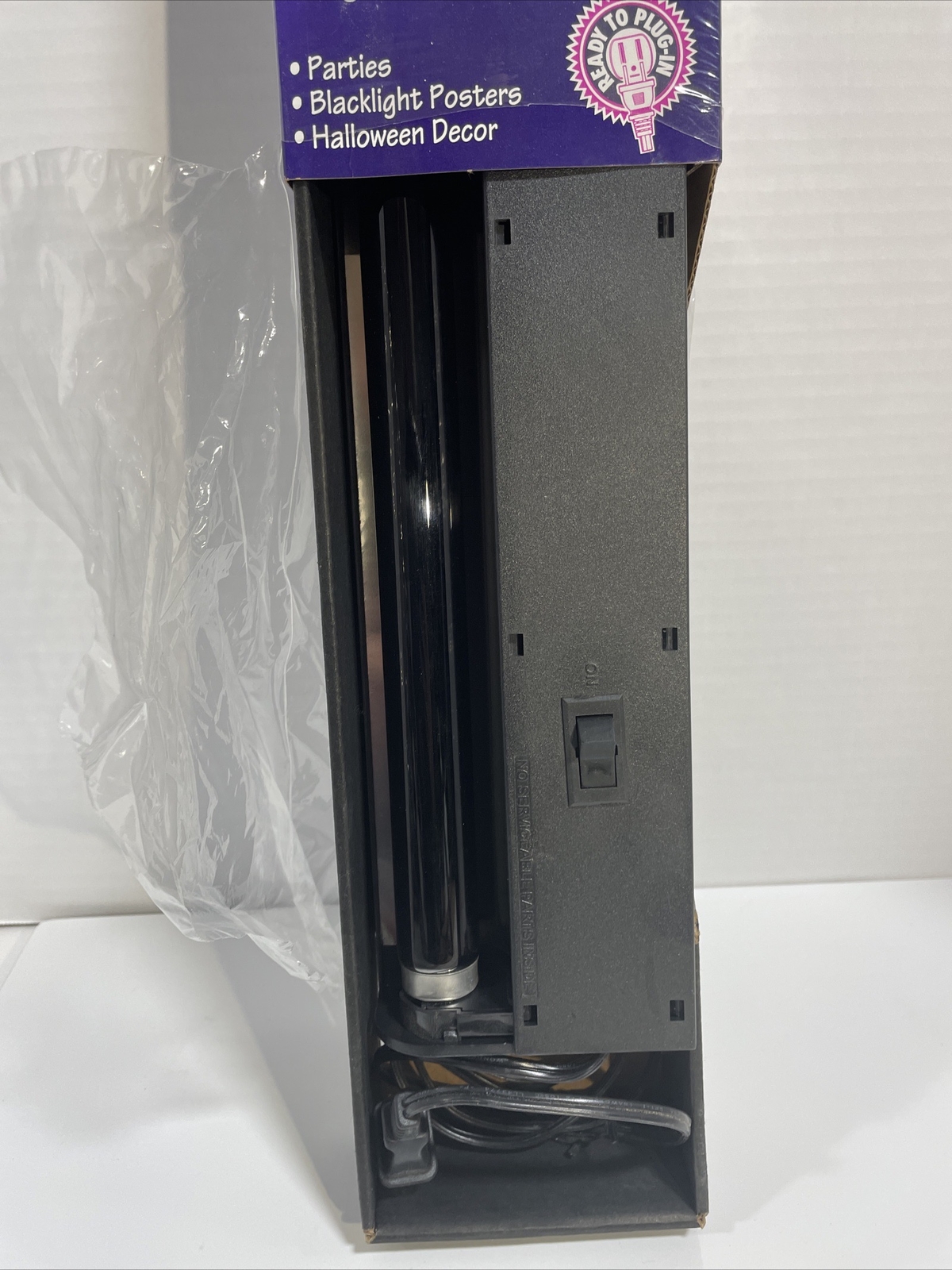 GE 18 inch black light fluorescent fixture includes GE fluorescent GE ...