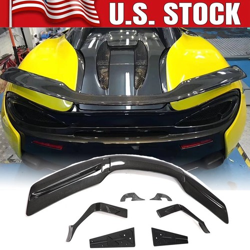 Real Carbon Rear Trunk Spoiler Racing Wing For McLaren 540C 570S 570GT ...