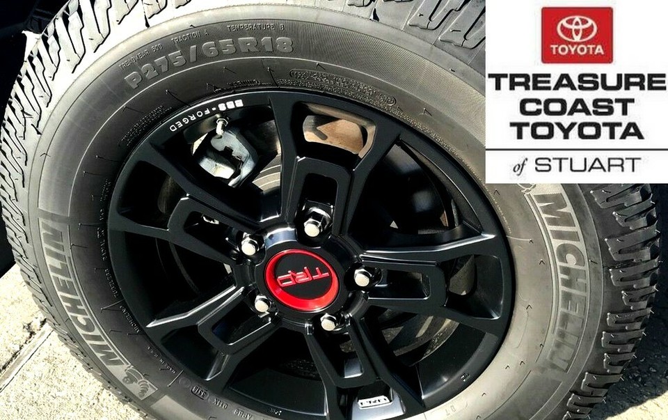 NEW OEM TOYOTA TUNDRA 12-2020 TRD BLACK 18'' FORGED BBS TRD PRO WHEEL ...