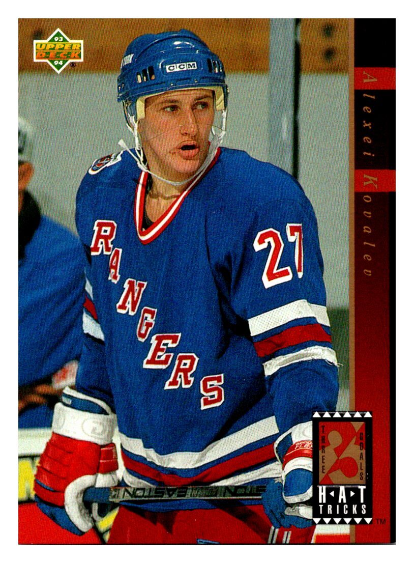 1993-94 Upper Deck #HT7 Alexei Kovalev Hat Tricks | eBay