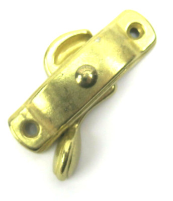 Vintage Brass Window Latch Lock Handle Antique Retro Finished Hardware ...