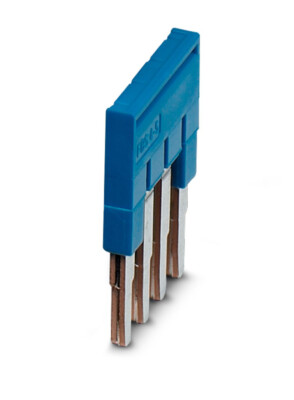 5pcs PHOENIX CONTACT Wiring terminal Plug-in bridge FBS 4-5 BU ，3036893 ...