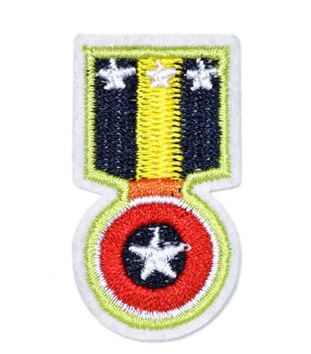 Medal Applique Award Star W1.1"XH1.9" Patch embroidered sew iron on ...