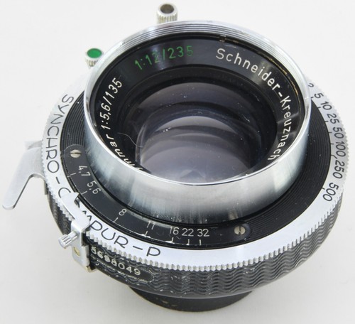 SCHNEIDER Symmar 135mm 5.6 + Synchro Compur P | eBay