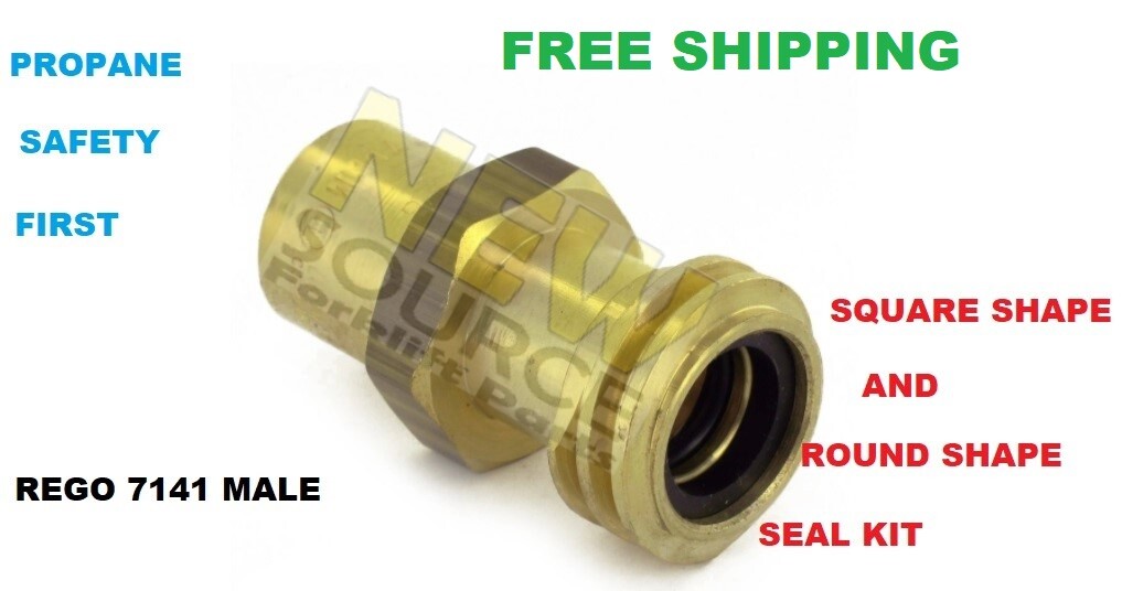 O-RING SEAL KIT FOR COUPLER REGO 7141M QUICK CONNECT PROPANE TANK ...
