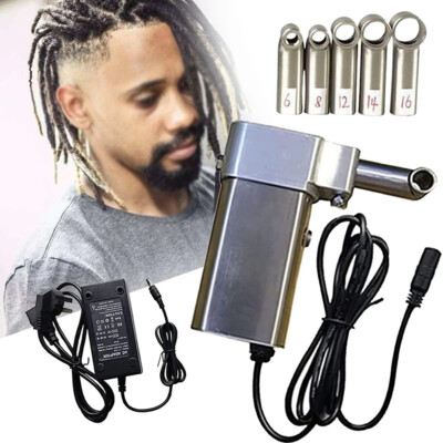 Dreadlocks Machine 30Pcs Stainless Steel Hair Styling Electric Dread ...