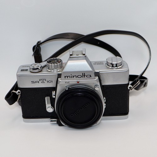 Minolta SRT 101 35mm SLR Film Camera Body only - Shutter tested | eBay