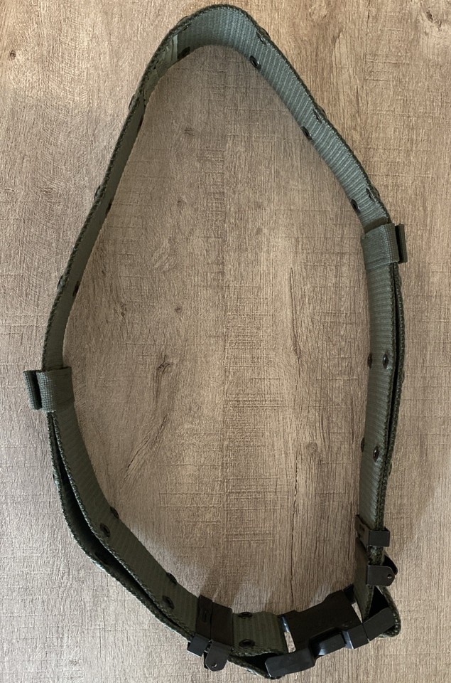 Vintage US Military Army Individual Equipment Nylon Belt LC-2 Size ...