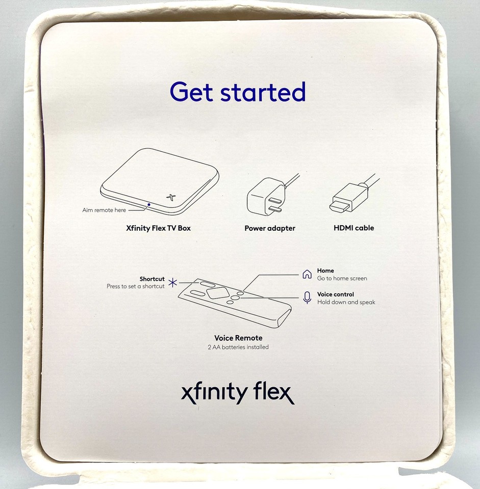 Brand New XFINITY Flex 4K UHD Streaming TV Box with Voice Remote | eBay