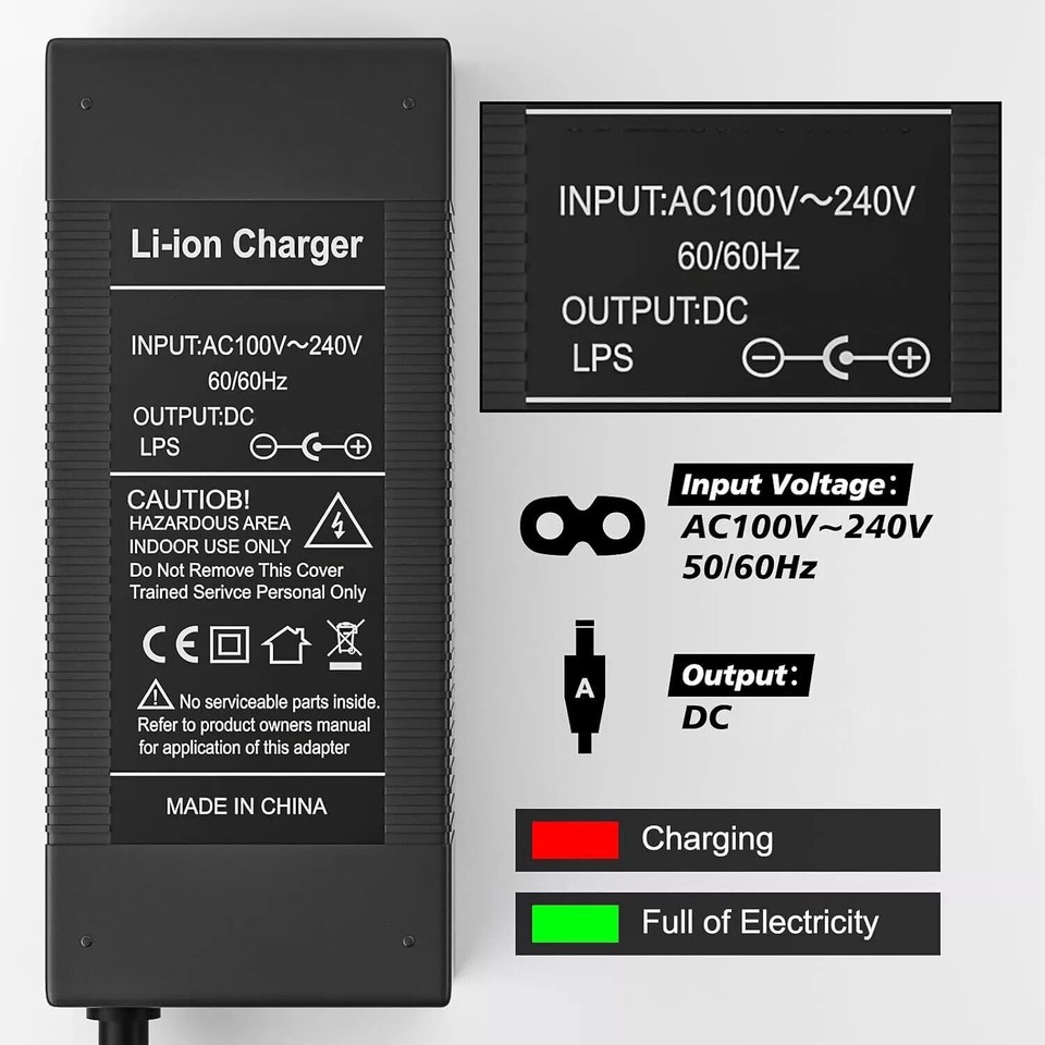 Smart AC Adapter Charger For Windhouse C2 electric Scooter Power Supply ...