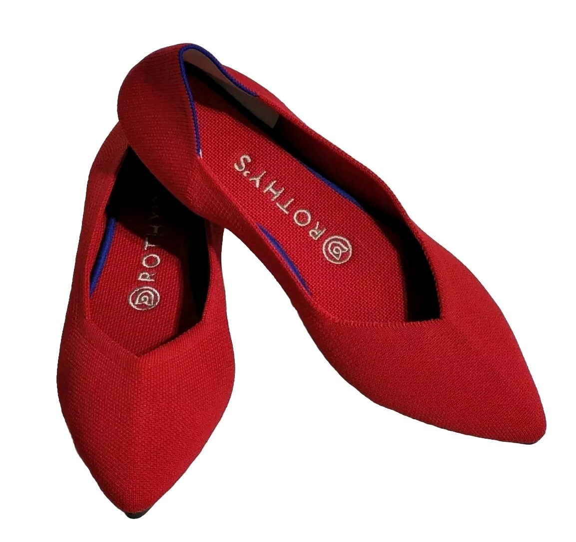 Rothy's Women's Size W 11 Red Shoes Rothys The Point Slip On Comfort ...