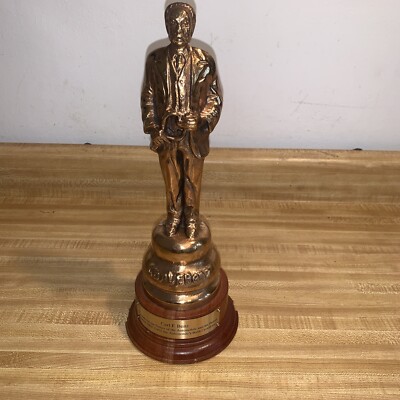 Carl Benz Mercedes Founder Brass Plated Heavy Statue Very Nice Rare ...
