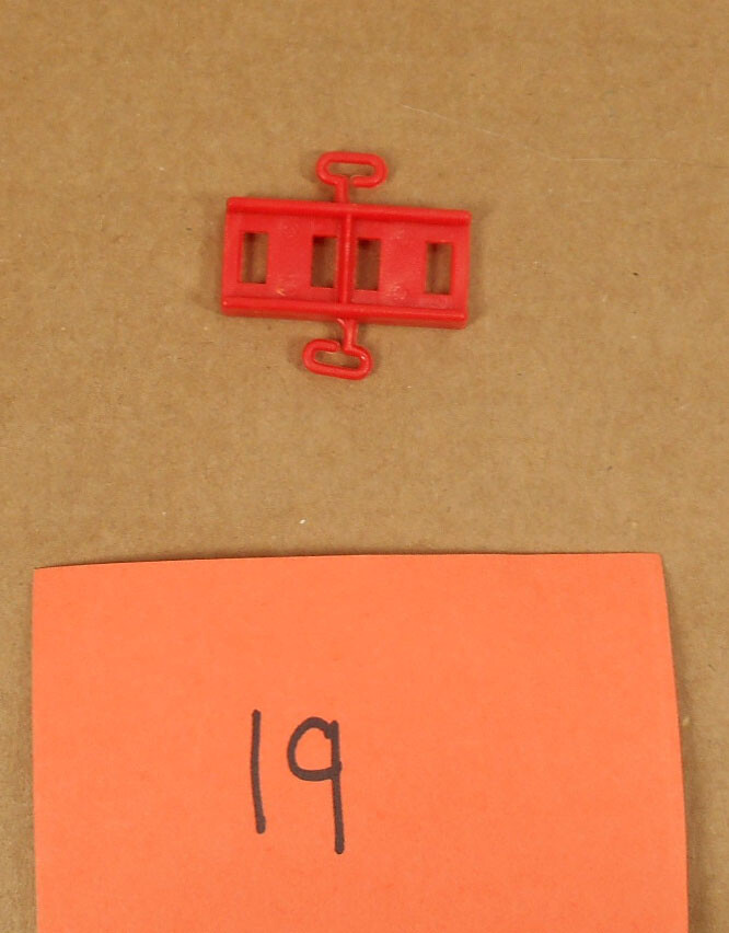 Quercetti Skyrail Rollercoaster Marble Mania 51 Red Coaster Connectors ...