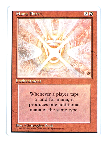 MTG Mana Flare - 4th Edition LP | eBay