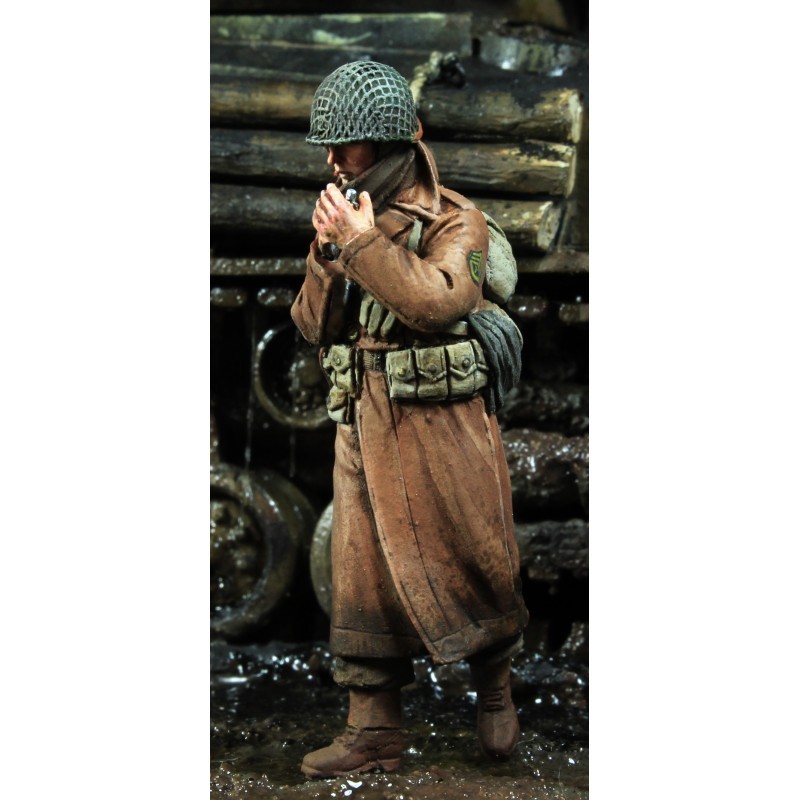 PARACEL MINIATURES 1:35 WWII SERIES SET WW35-017 US GI PVT MILES ...