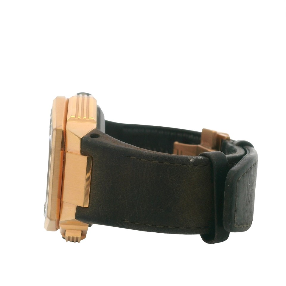 Bulova Series X Precisionist Black Leather Watch 98B356 10th ...