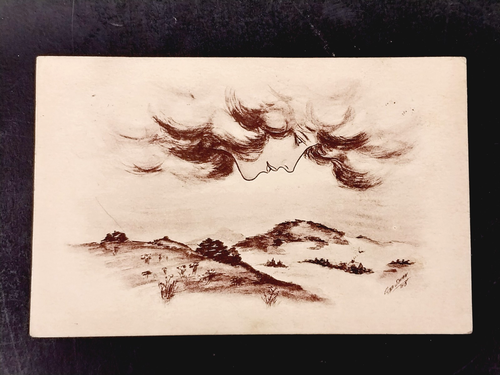 Antique 1908 Cobb Shinn Signed Artist DB Postcard Cloud Woman Fantasy ...