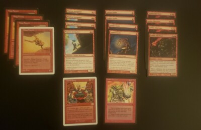 Magic The Gathering MTG Goblin Wizard, Warren Instigator and MORE Red ...