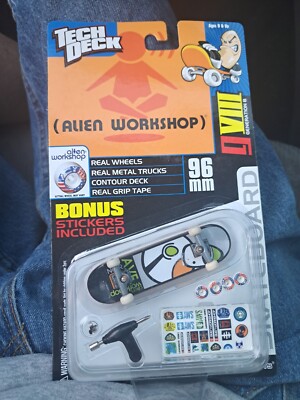 RARE VINTAGE Alien Workshop Tech Deck. Alien. 2001 Gen 8. #8063 NIB ...