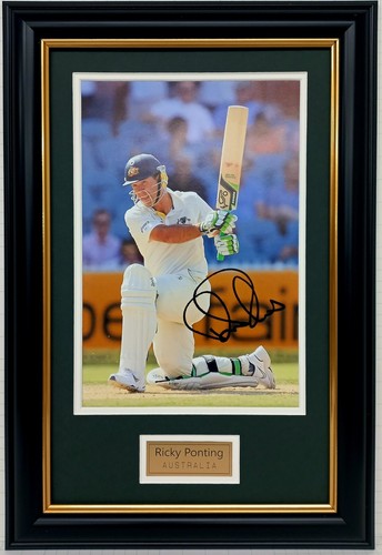 Ricky Ponting Signed Framed Cricket Australia Memorabilia | eBay Australia