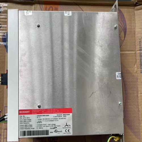 AX5206-0000-0200 Used Tested In Good Servo Driver Fast Shipping (By DHL ...