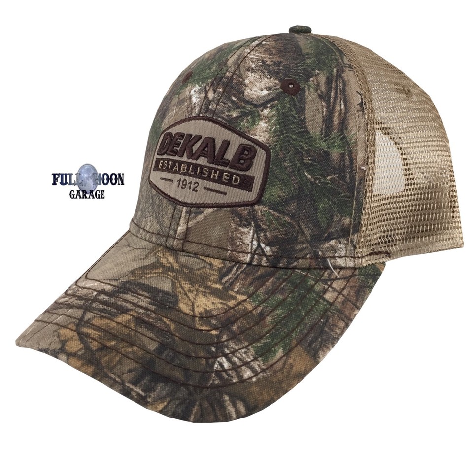 New Dekalb Seed Corn Classic Trucker Vintage Farm Mens Cap Hat | eBay