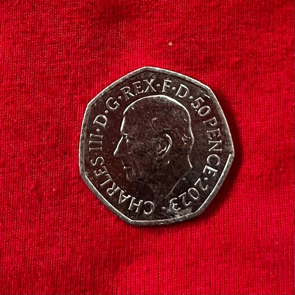 king charles 50p coin 2023 *very rare* | eBay UK