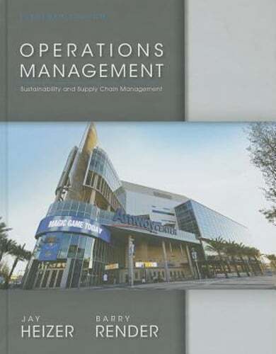 Operations Management by Jay Heizer: New 9780132921145| eBay