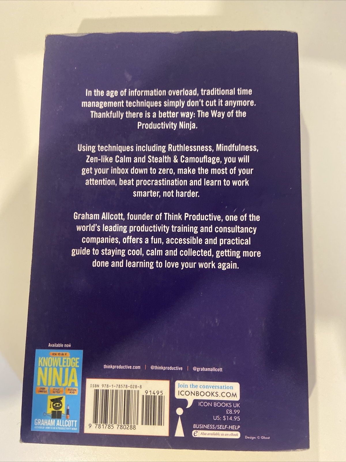 How to Be a Productivity Ninja : Worry Less, Achieve More and Love What ...