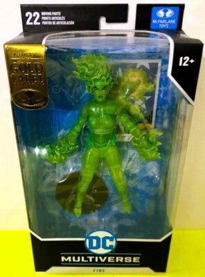 McFarlane DC Multiverse Fire Gold Label Exclusive JLI Justice League ...