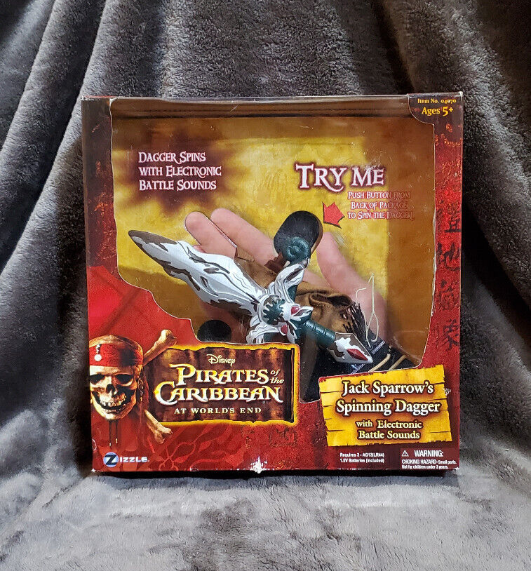 Pirates of the Caribbean At Worlds End Jack Sparrow's Spinning Dagger ...