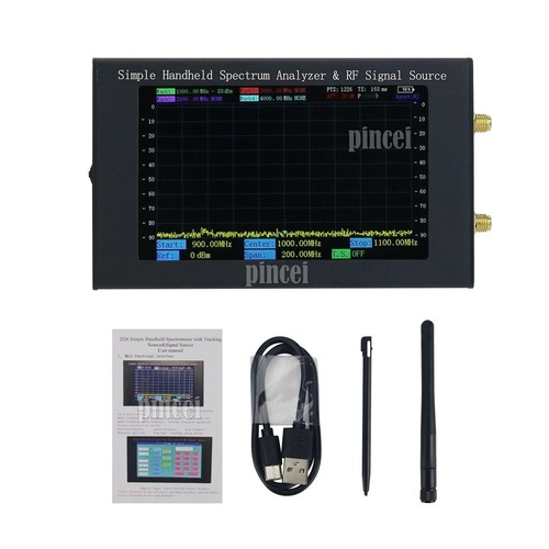 ZQ6 6G Simple Handheld Spectrum Analyzer & Tracking Generator & Signal ...