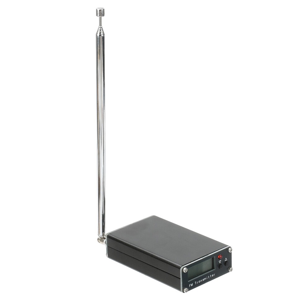 76-108MHz LCD Digital FM Transmitter 2000M 0.5W FM Stereo Transmit For ...